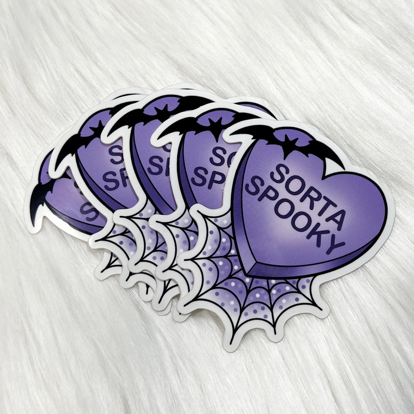 Sorta Spooky Candy Heart - Sticker – Alex Strangler